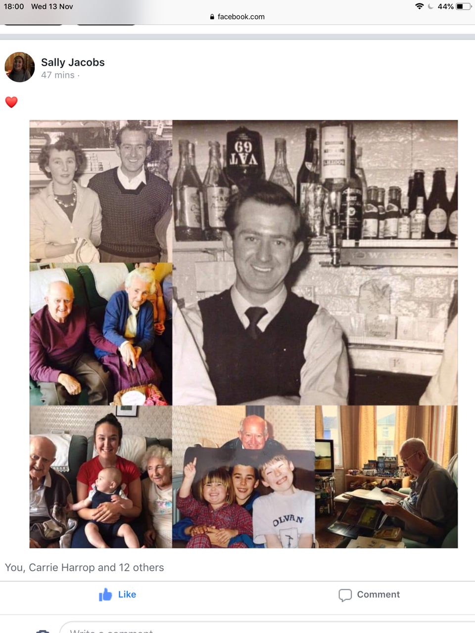 Eric Jacobs funeral details